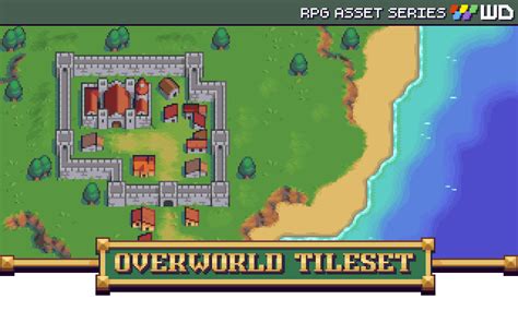 RPG Overworld Tileset By Pita RPG Overworld Tileset By Pita