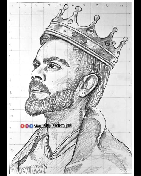 Virat Kohli Drawing