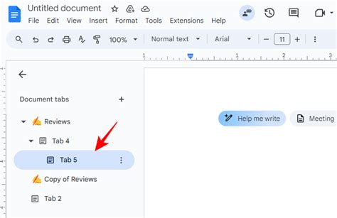 How To Organize Google Docs With Tabs