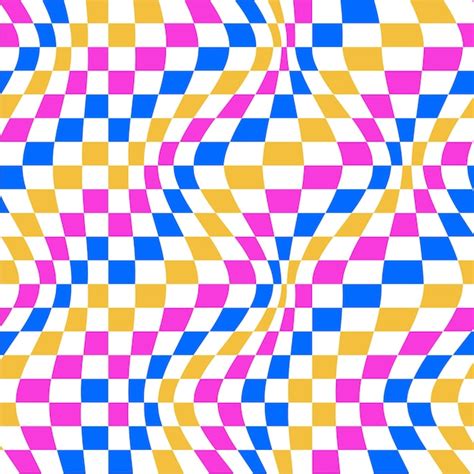 Free Vector Flat Design Checkerboard Pattern Design