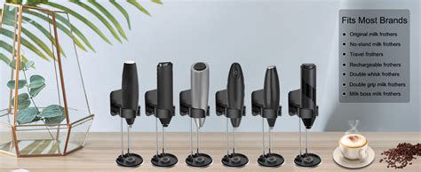 Frother Stand For Milk Frother Derguam Milk Frother Stand Standing Or