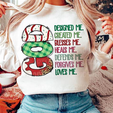 God Designed Me Created Me Blessed Me Png Christmas Png God Png