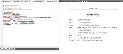 Macros There Is No Symbol Comparison Table And English Cover In The Latex Template How To Add