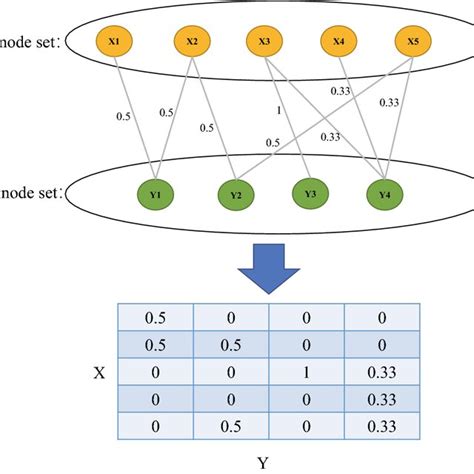 Schematic Diagram Of The Bipartite Network Download Scientific Diagram