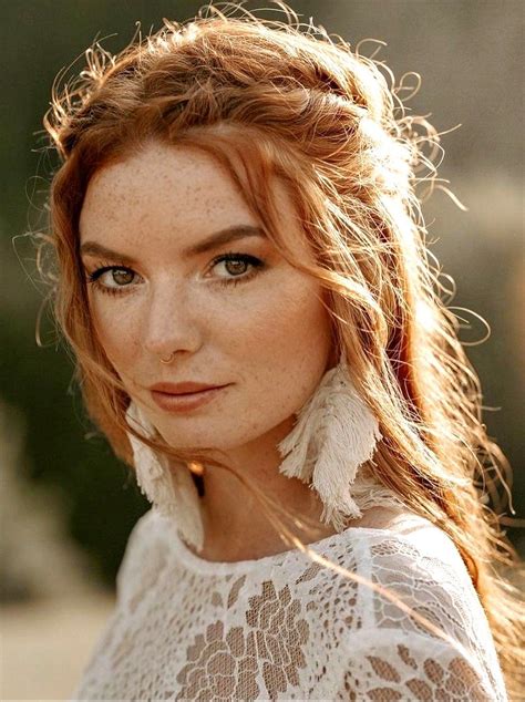 Wedding Makeup Redhead Boho Wedding Makeup Boho Makeup Bride Makeup Wedding Hairstyles And