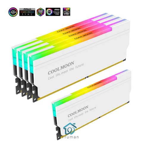 5v 3pin Argb Ram Heatsink Memory Cooling Vest For Desktop Computer Pc