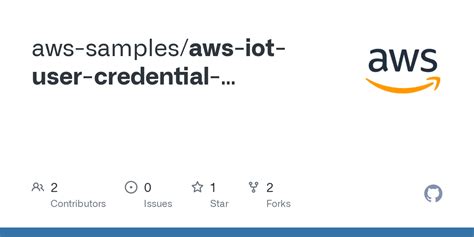 GitHub Aws Samples Aws Iot User Credential Provision Approach