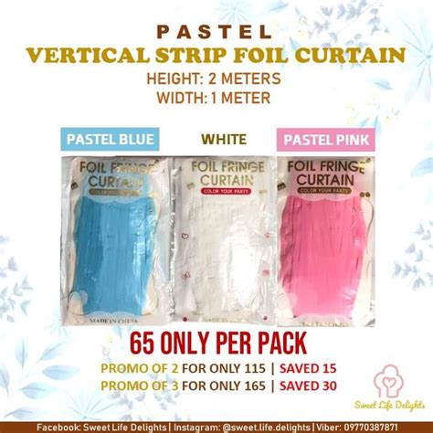 Pastel Foil Curtain Pastel Banderitas Hobbies And Toys Stationary And Craft Occasions And Party