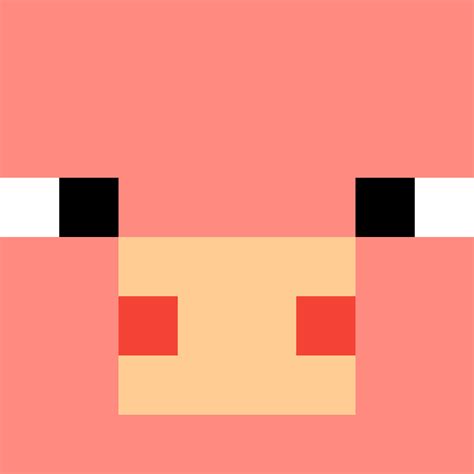 Minecraft Pig Pixel Art Minecraft Pig Survival Clip Art Png