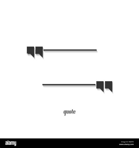 Quotation Marks Symbol Cut Out Stock Images And Pictures Alamy