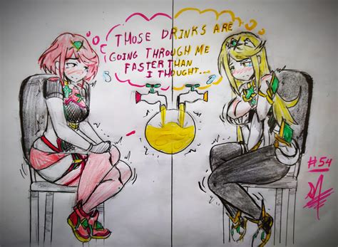 Rule 34 Alphahyoudou Bladder Gauge Bubbles Faucet Implied Mythra
