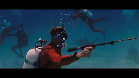 James Bond Thunderball Underwater Battle Backwards Youtube