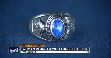 Local Woman Gets Her Missing Class Ring Back After 30 Years Woman Gets Her Missing Ring Back 30