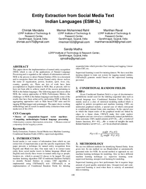 pdf entity extraction and ner in indian languages
