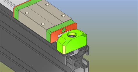 Stop Block For Sensorless Homing 3030 By Djdesigns Download Free Stl Model
