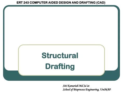 Ppt Structural Drafting Powerpoint Presentation Free Download Id