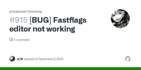 [bug] fastflags editor not working · issue 915 · pizzaboxer bloxstrap