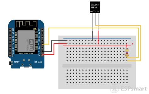 Ds18b20 подключение к Esp8266 Arduino Ide