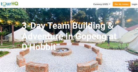 3 Day Team Building And Adventure In Gopeng At Dhobbit