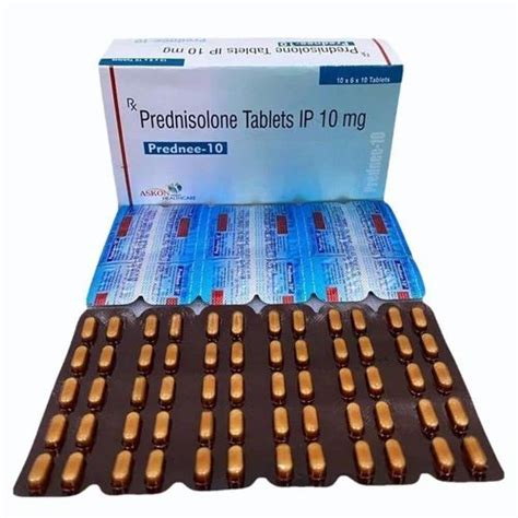 Prednee Prednisone 10 Mg Tablet At ₹ 100stripe Prednisone Tablets In