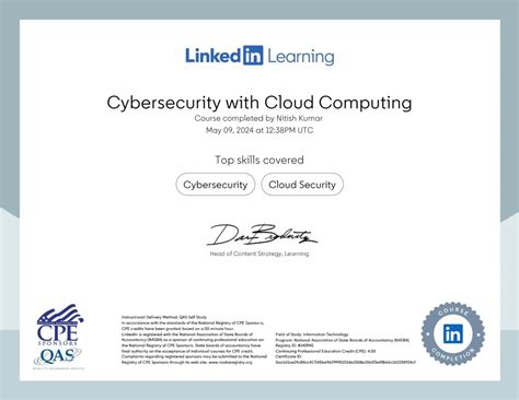 Nitish Kumar On Linkedin Cybersecurity Cloudsecurity Certification