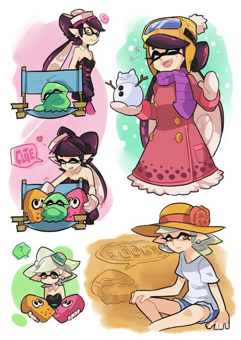 Those Squid Cushions I Want Some Of Them Squid Sisters Splatoon Hentaï Jeux