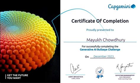 mayukh chowdhury on linkedin generativeai machinelearning capgemini
