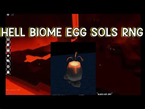 How To Find Hell Egg In Sols Rng New Easter Update Youtube