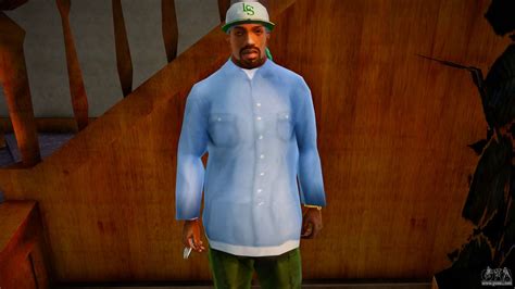 Sky Blue Shirt For Gta San Andreas