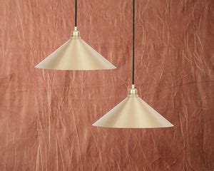 Cone Shade Brass Small Frama