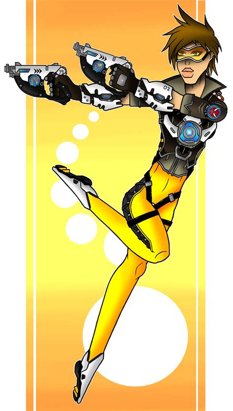 Overwatch Tracer By Flash Art Light On Deviantart