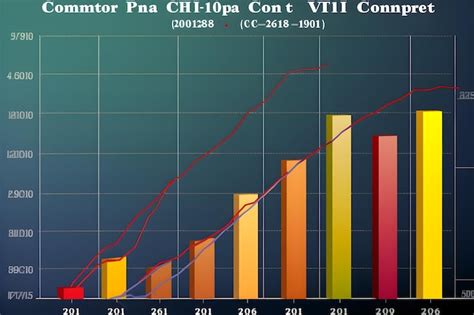 Visual Representation Of Inflation A Decades Trend In Consumer Price
