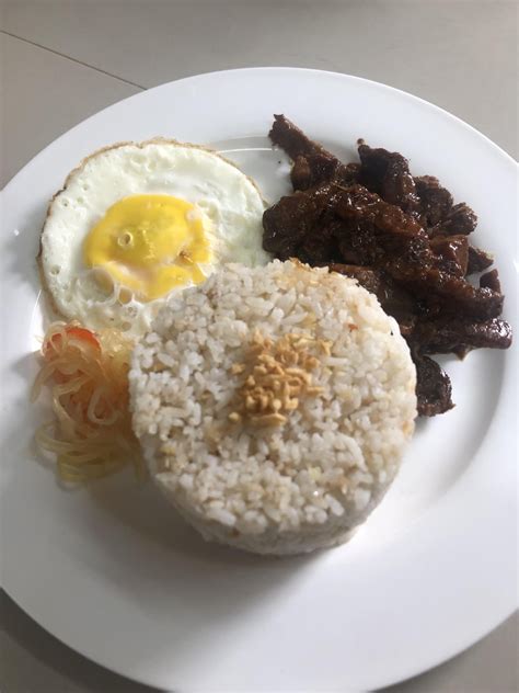 Tapsilog Pork Tapa Rfilipinofood