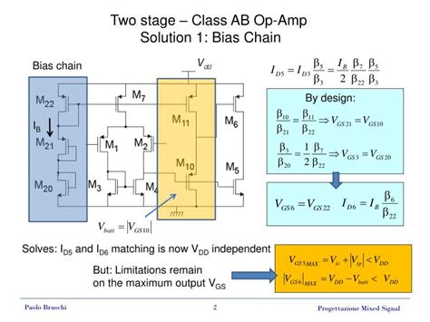 Ppt Two Stage Class Ab Op Amp Principle Powerpoint Presentation