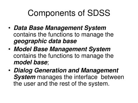 Ppt Spatial Decision Support And Gis Powerpoint Presentation Free