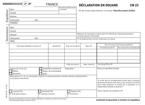 Guide Complet Des Déclarations En Douane Cn22 Et Cn23 Pour Vos Envois