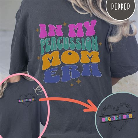 Personalized Percussion Mom Shirt Marching Band Mom Cute Band Shirt