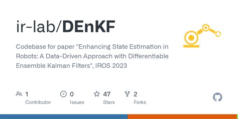 Github Ir Labdenkf Codebase For Paper Enhancing State Estimation In Robots A Data Driven