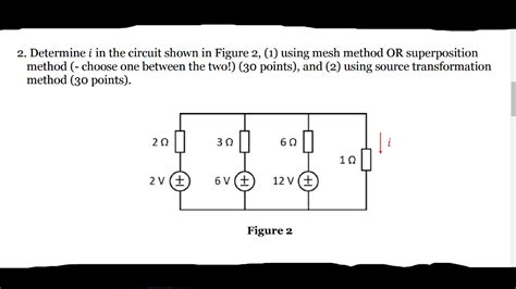 solved determine i in the circuit shown in figure 2 1
