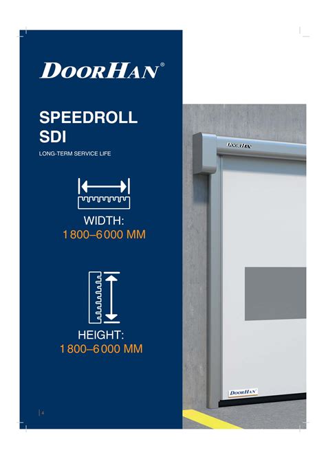 Doorhan SDI cửa cuốn trong nhà – DOORHAN