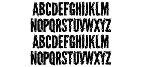 Poster Break Font By Woodcutter FontRiver Poster Break Font By Woodcutter FontRiver