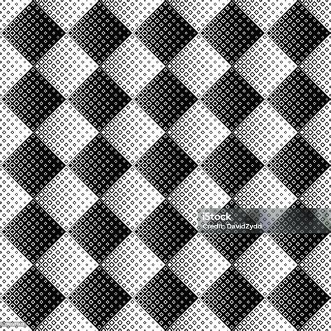 Geometrical Ring Pattern Background Monochrome Vector Graphic Design Stock Illustration
