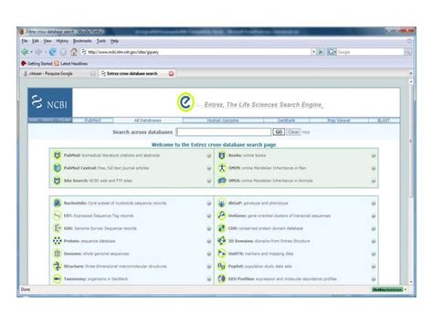 Genomic Databases Pptx