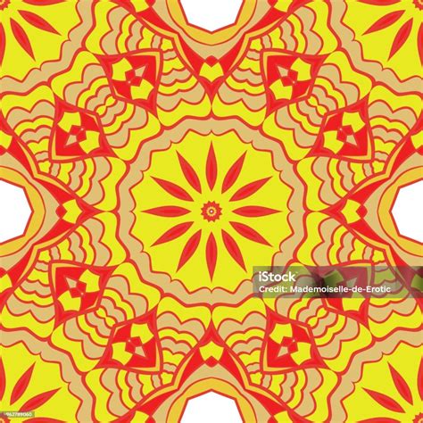 꽃 장식의 완벽 한 텍스처입니다 벡터 일러스트입니다 인테리어 디자인 인쇄 웹 및 섬유에 대 한 0명에 대한 스톡 벡터 아트 및 기타 이미지 Istock