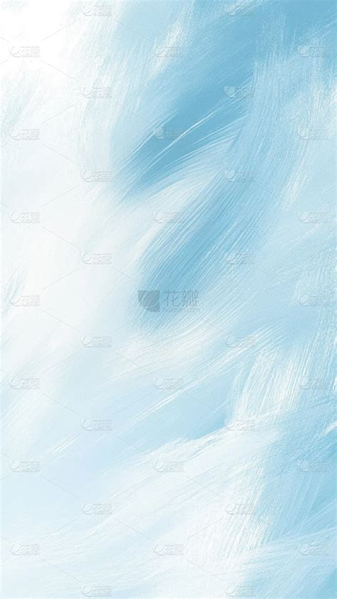 背景系列肌理感蓝白色笔刷背景素材 花瓣网