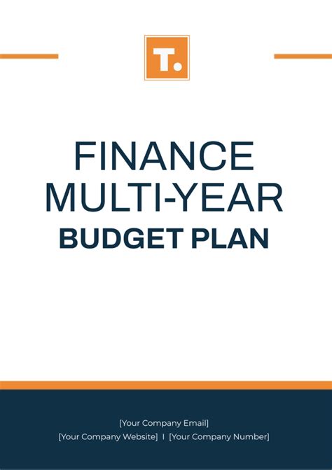 Free Finance Multi Year Budget Plan Template To Edit Online