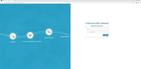 Accessing The Coldfusion Administrator Coldfusion Xbyte Cloud