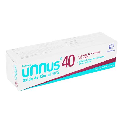 Unnus 40 Pomada Tubo 45 G