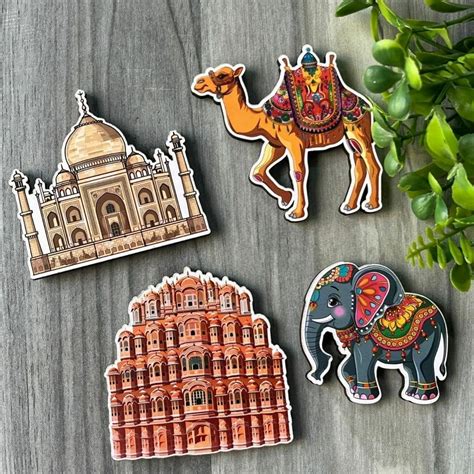 Printed Wooden Fridge Magnets Set At ₹ 159piece Corporate T In
