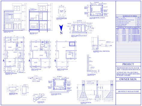 Make Architecture 2d Plan Using Autocad By Farsa Engg Fiverr